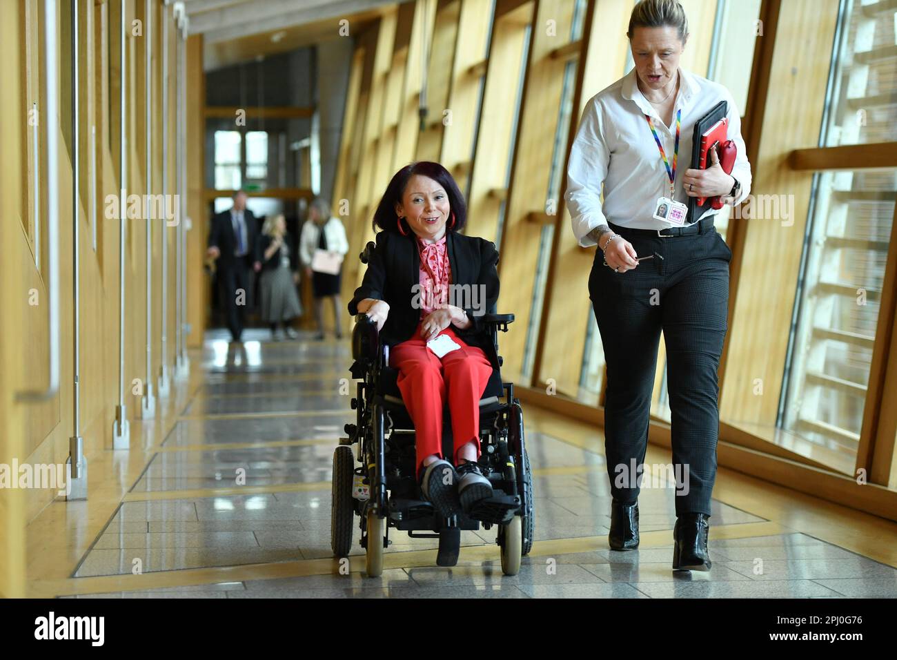 Edinburgh, Scotland, UK. 30th Mar, 2023. PICTURED: Pam Duncan-Glancy ...