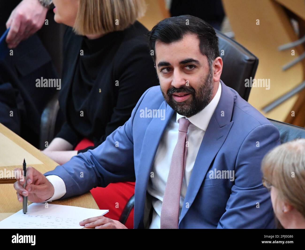 Edinburgh, Scotland, UK. 30th Mar, 2023. PICTURED: Humza Yousaf MSP ...