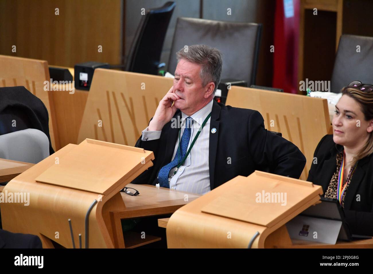 Edinburgh, Scotland, UK. 30th Mar, 2023. PICTURED: Keith Brown MSP ...