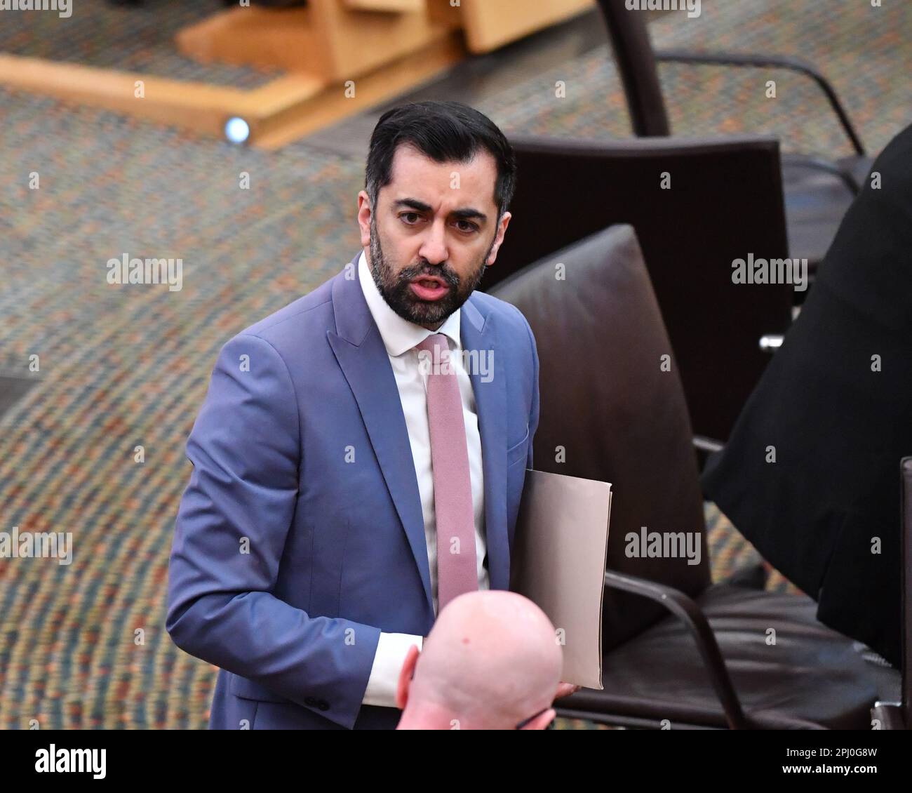 Edinburgh, Scotland, UK. 30th Mar, 2023. PICTURED: Humza Yousaf MSP ...