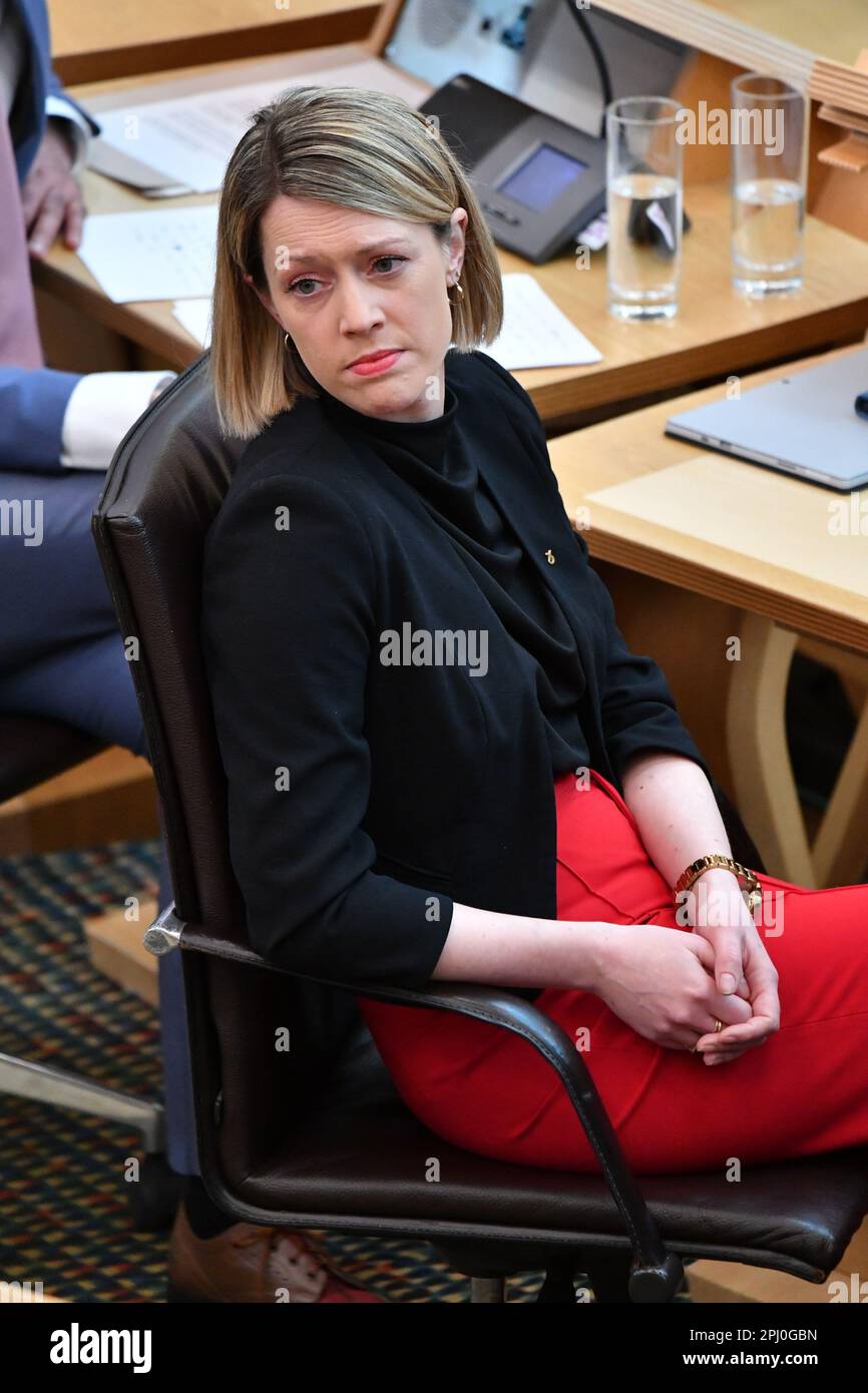 Edinburgh, Scotland, UK. 30th Mar, 2023. PICTURED: Jenny Gilruth MSP ...