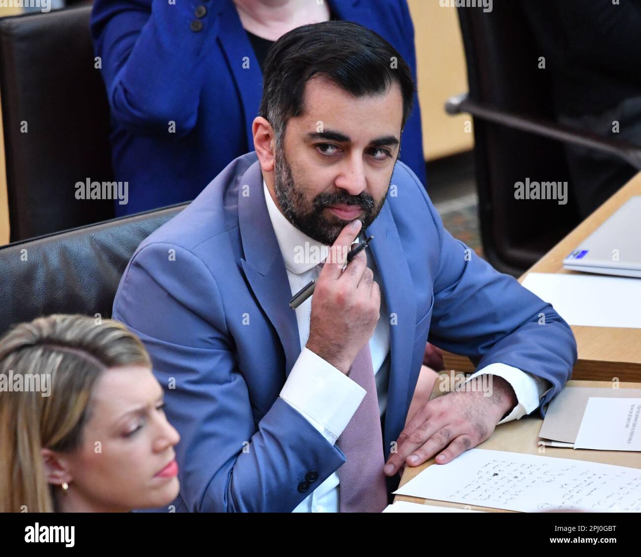 Edinburgh, Scotland, UK. 30th Mar, 2023. PICTURED: Humza Yousaf MSP ...
