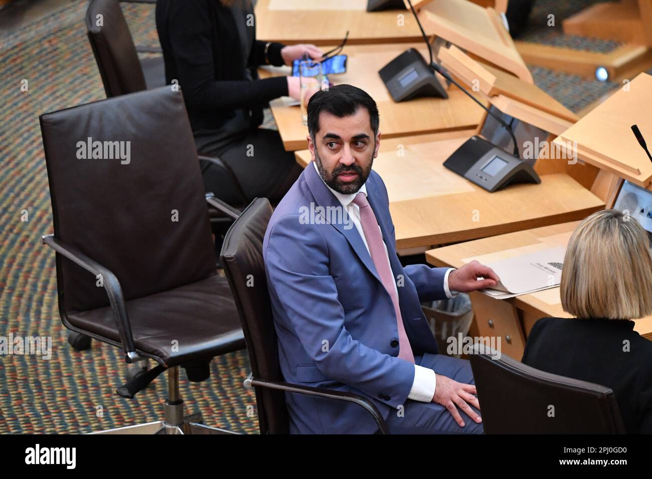 Edinburgh, Scotland, UK. 30th Mar, 2023. PICTURED: Humza Yousaf MSP ...