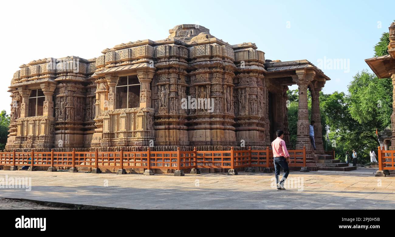 Beautiful Sun Temple, World Heritage Site, Modhera, Gujarat, India ...