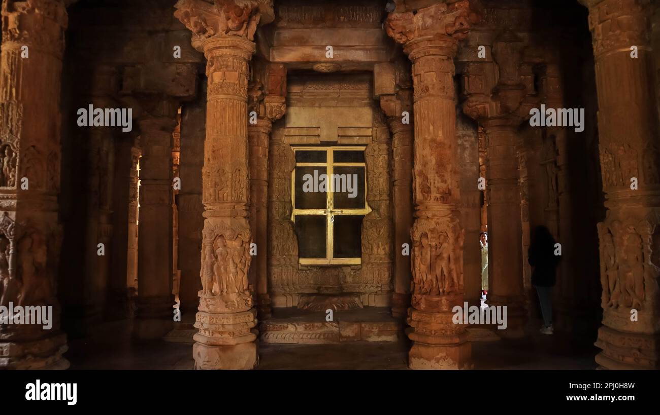 Inside Carvings of Sun Temple Modhera, Carving Pillars, Carving ...
