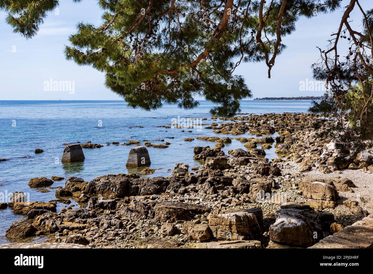 Kroatien Isrien Srand Stock Photo - Alamy