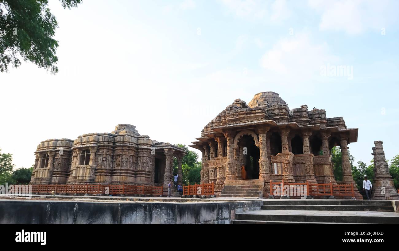 Beautiful Sun Temple, World Heritage Site, Modhera, Gujarat, India ...