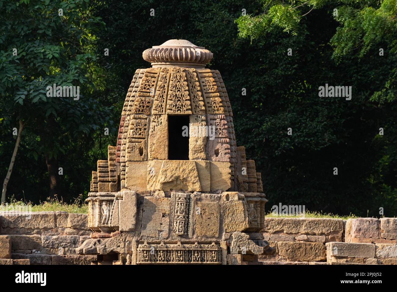 Beautifully Carved Temple on Stepwell near Modhera Sun Temple, Surya ...