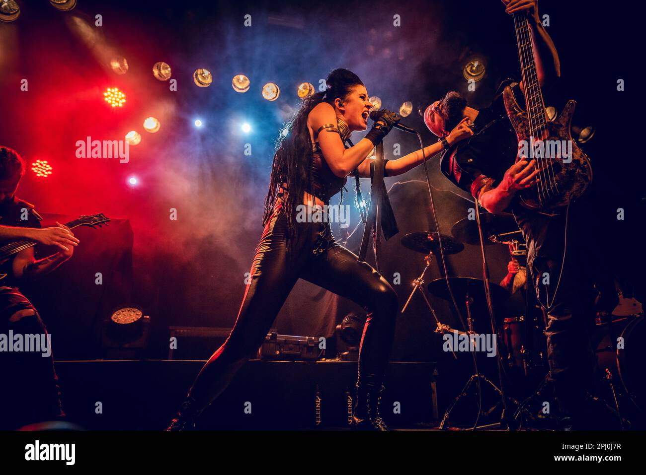 Malmo, Sweden. 27th, March 2023. The German metal band League of ...