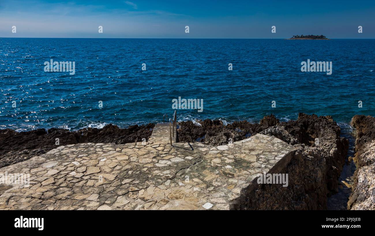 Kroatien Isrien Srand Stock Photo - Alamy