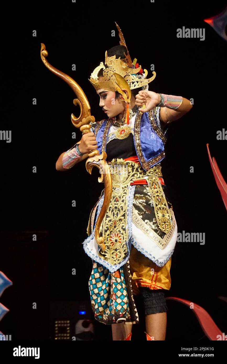 Wira kusuma dance. This dance describes a soldier's exercise that ...