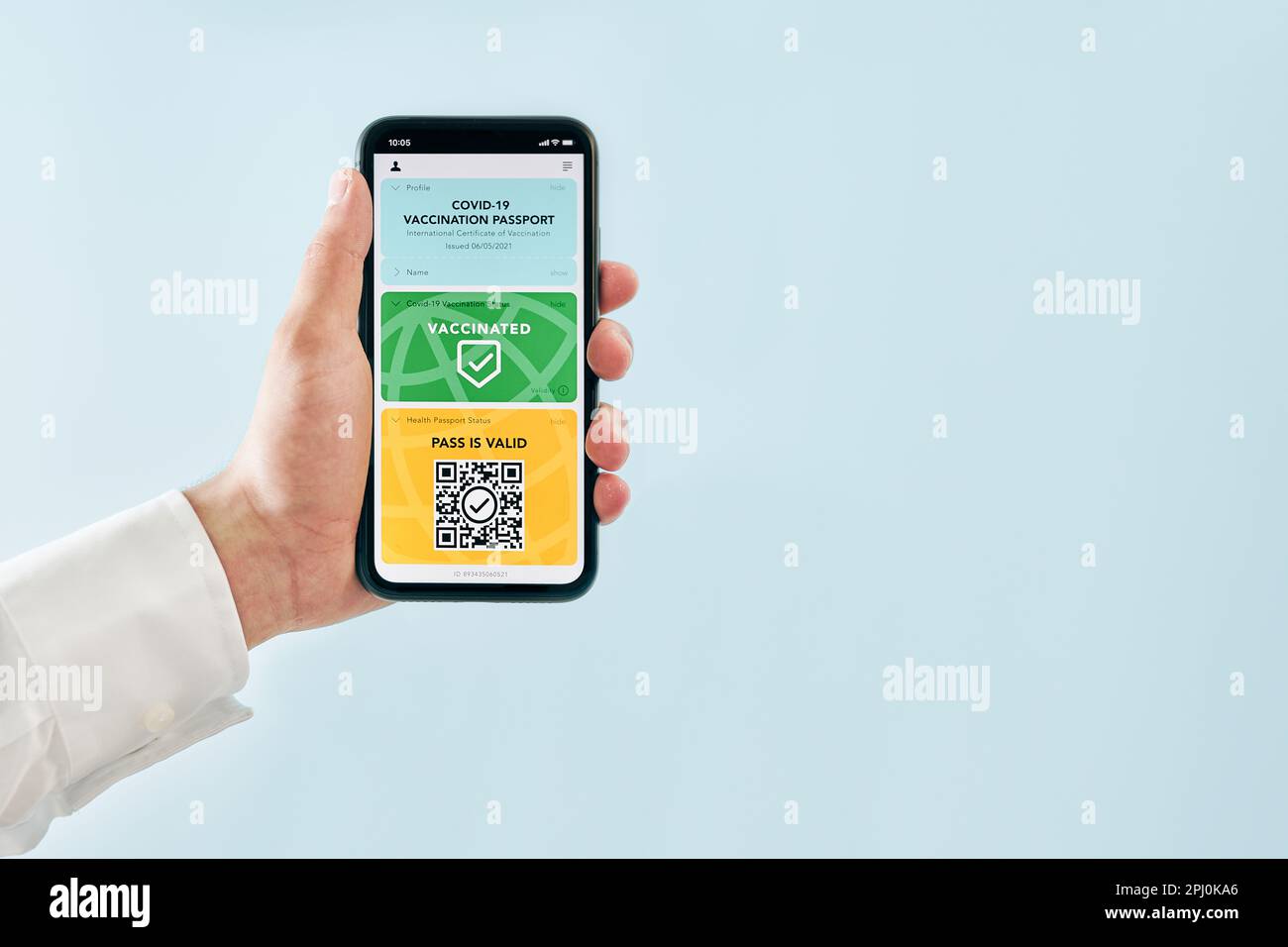 Digital covid certificate. Covid negative rapid digital test pass ...