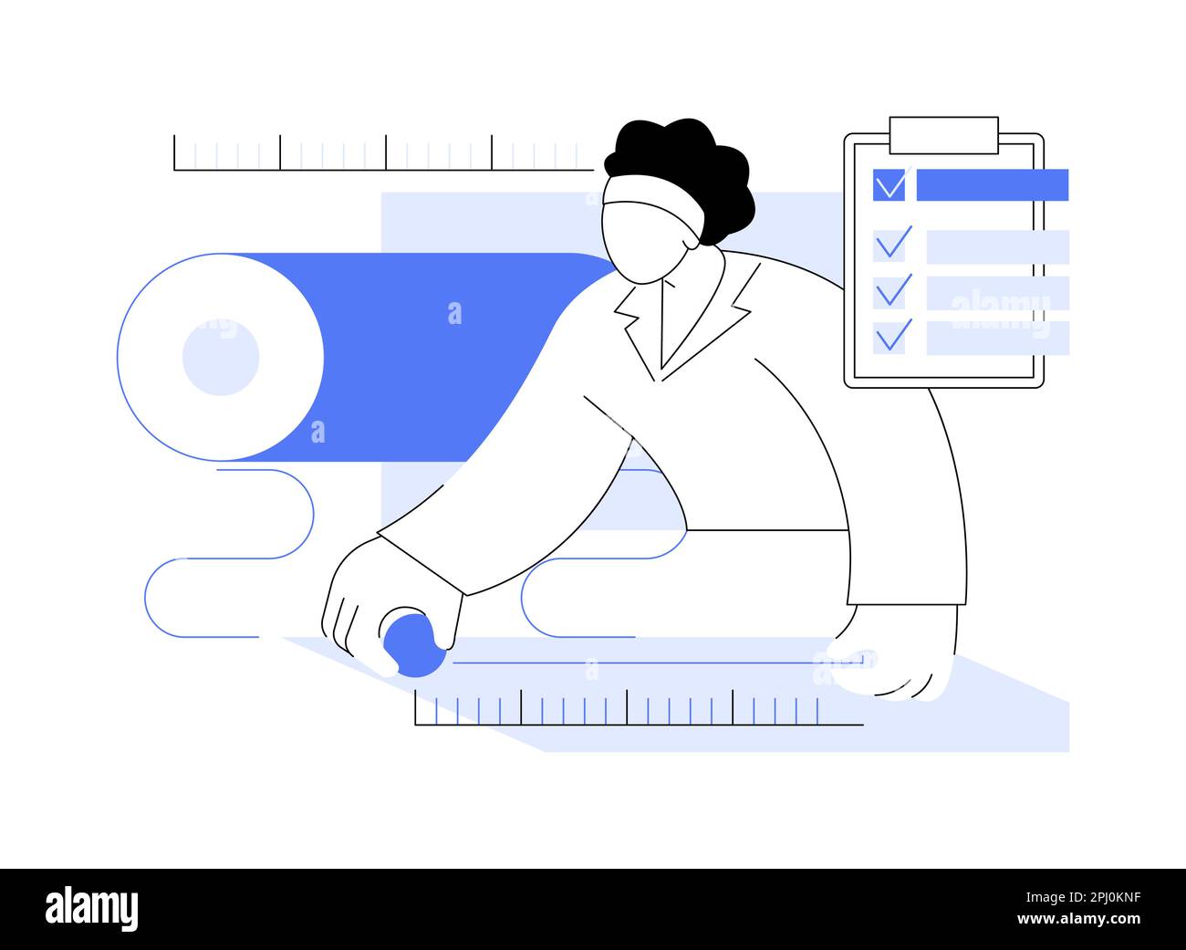 Shrinkage control abstract concept vector illustration Stock Vector ...