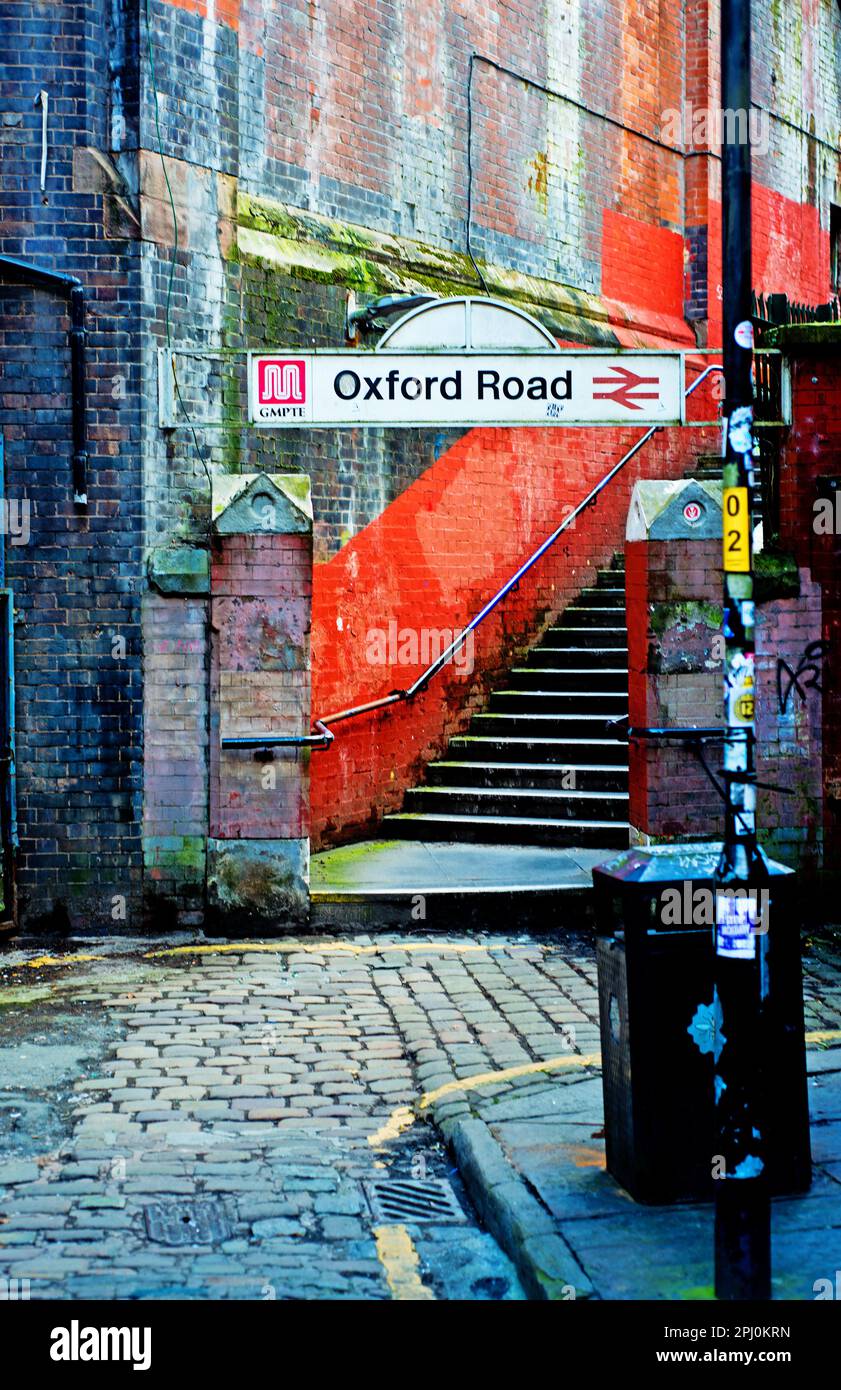 Manchester from the entrance railway hi-res stock photography and images - Alamy