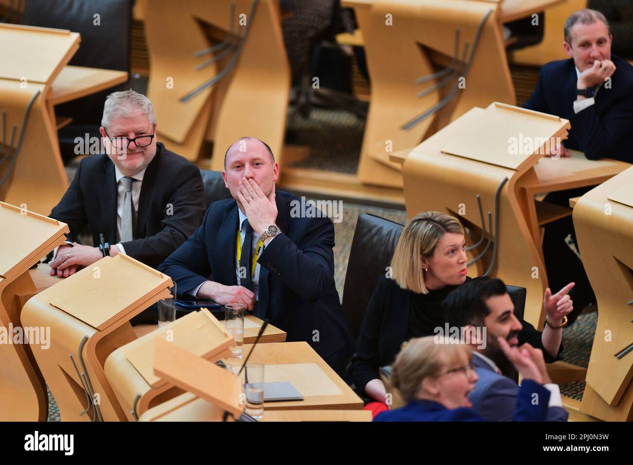 Edinburgh Scotland, UK 30 March 2023. Neil Gray joins the Cabinet as ...