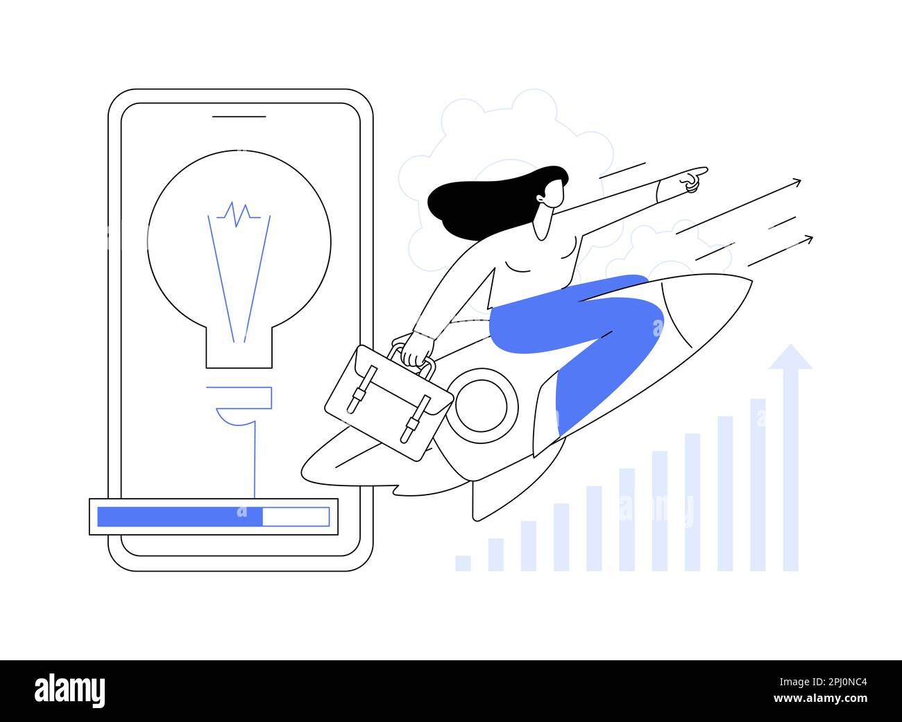 Digital strategy abstract concept vector illustration Stock Vector ...