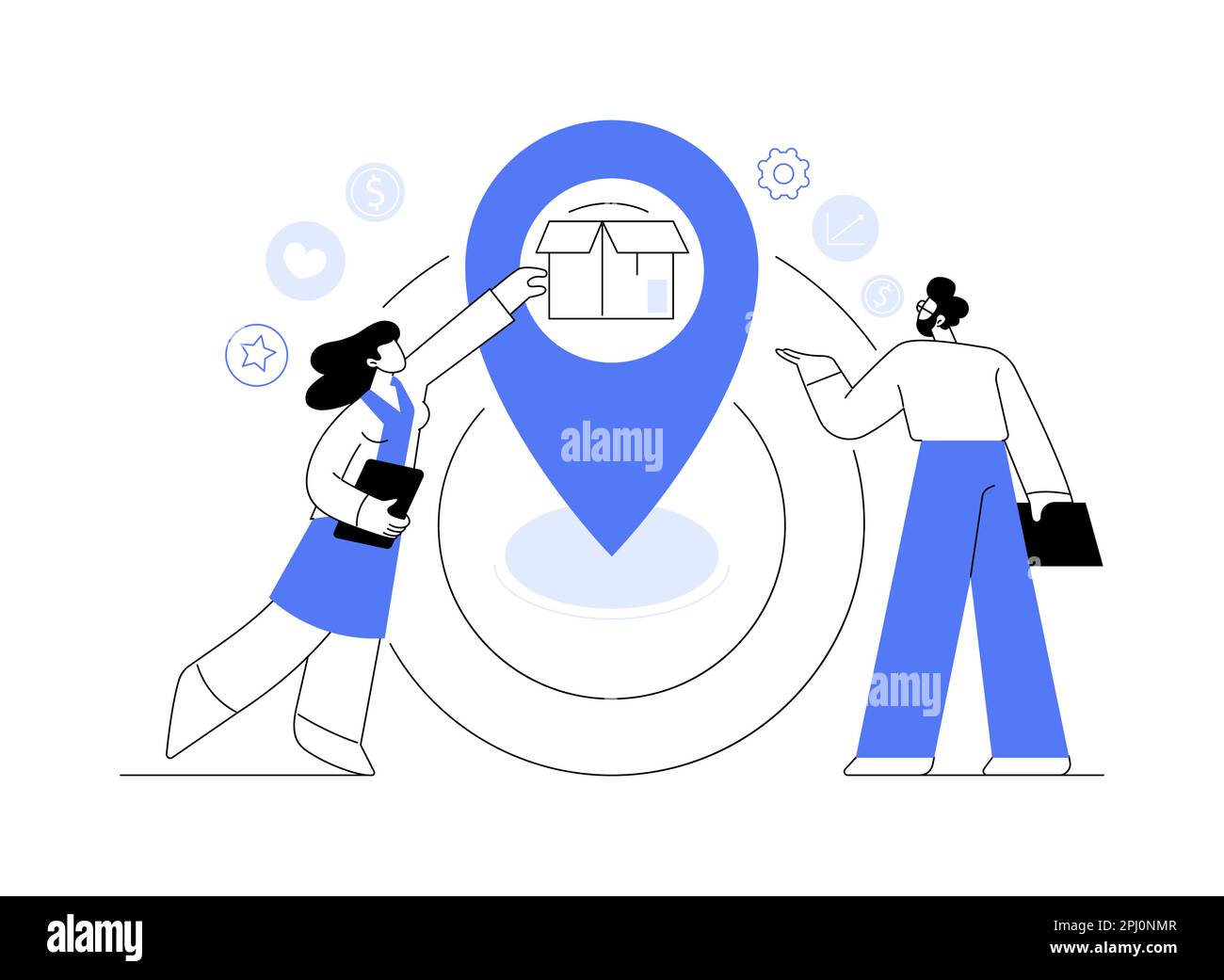 Product positioning abstract concept vector illustration Stock Vector ...