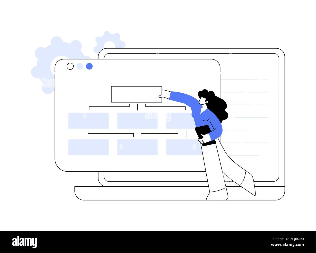 Enterprise architecture abstract concept vector illustration Stock ...