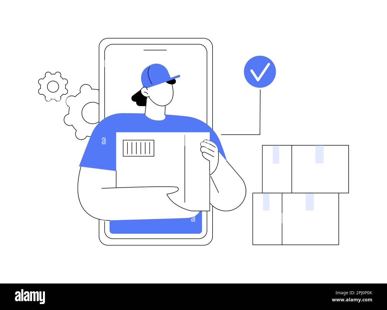 Order complete abstract concept vector illustration Stock Vector Image ...