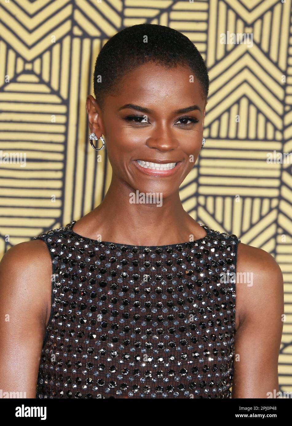 Letitia Wright attends the "Black Panther: Wakanda Forever" European ...