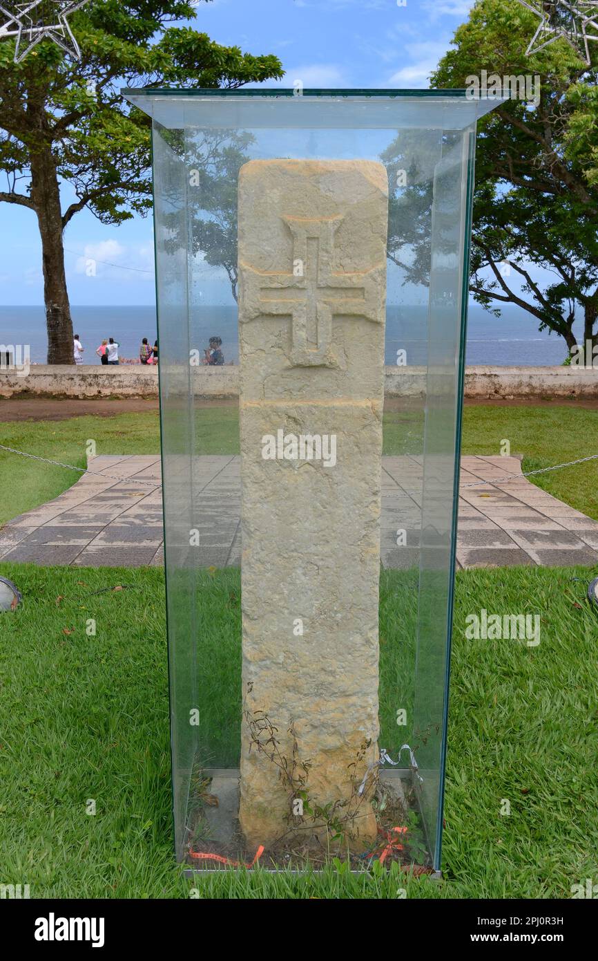 Porto Seguro, BA, Brazil - January 03, 2023: Brazilian historical ...