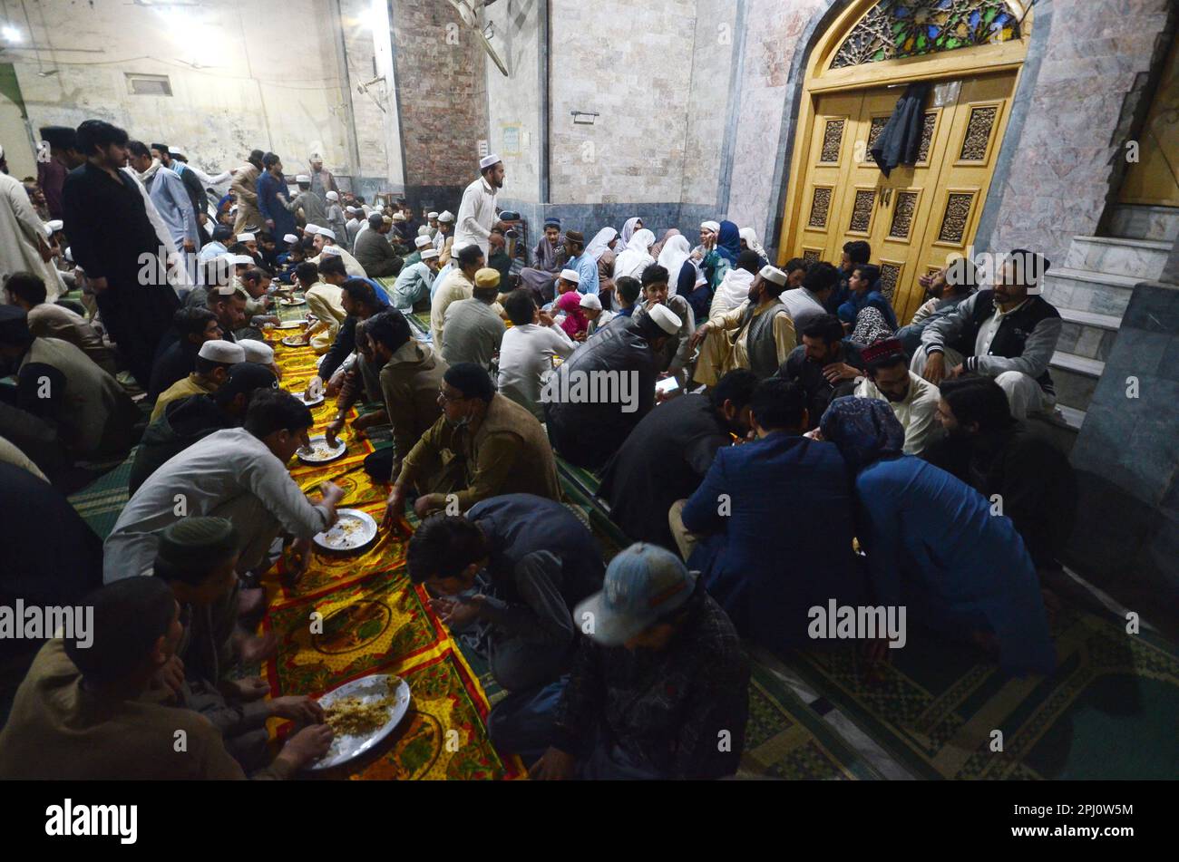 Muslims praying peshawar hi-res stock photography and images - Alamy