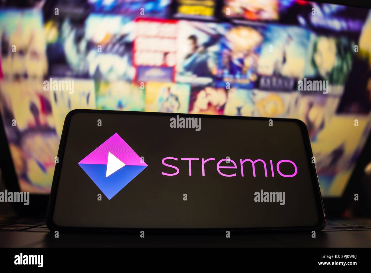 Stremio logo hi-res stock photography and images - Alamy