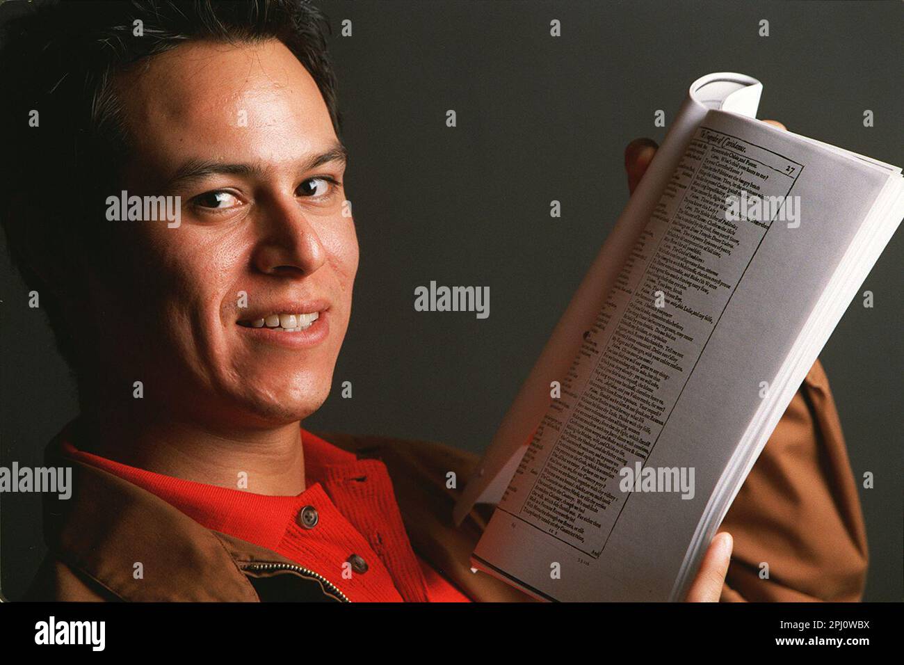 FIRST ACTOR/C/27AUG98/DD/LS ----- First Job Actor, Thomas Nieto. An ...