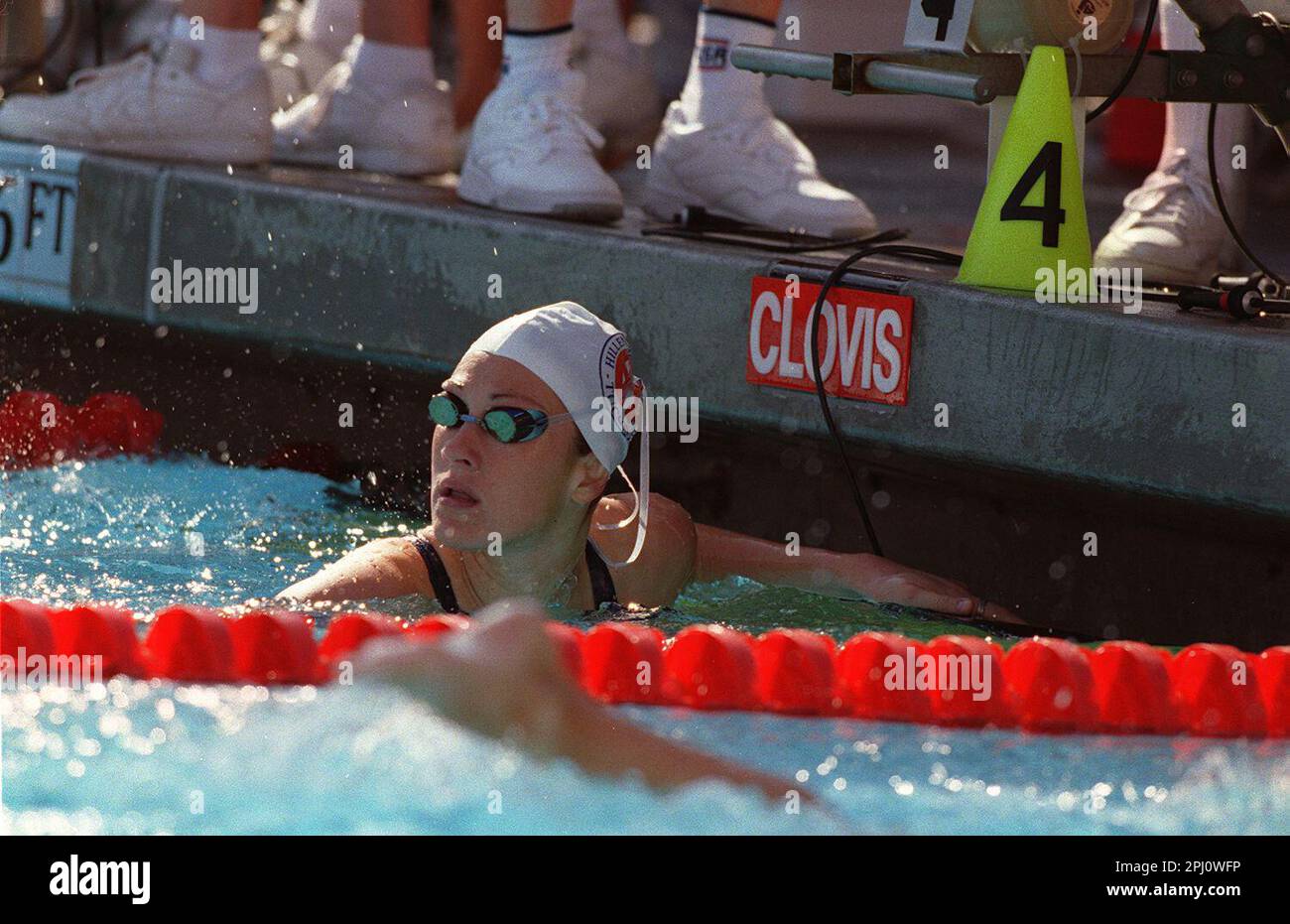 SWIM KNAPP/C/12AUG98/SP/LS -----Denali Knapp swam in the 100m freestyle ...