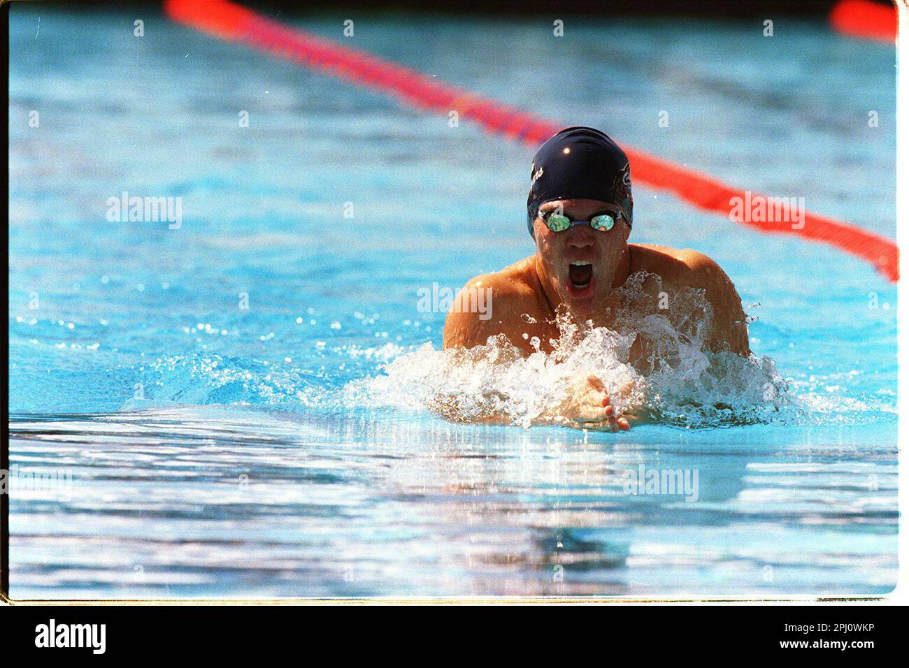 SWIM SHEFCHIK/C/12AUG98/SP/LS ---- William Shefchik swam in the 200m ...