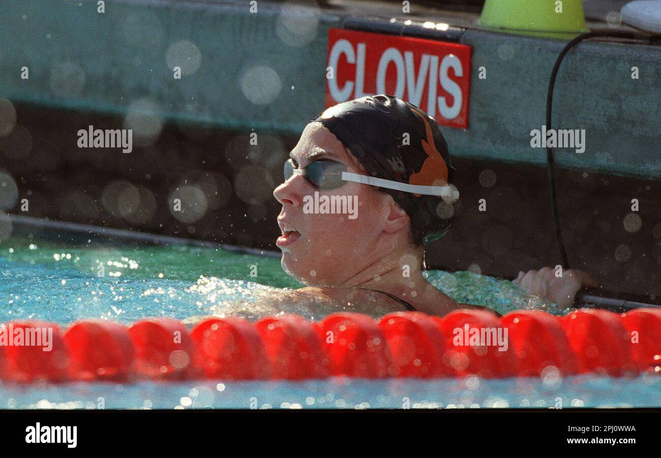 SWIM SPATZ/C/12AUG98/SP/LS -----Tammie Spatz swam in the 100m freestyle ...