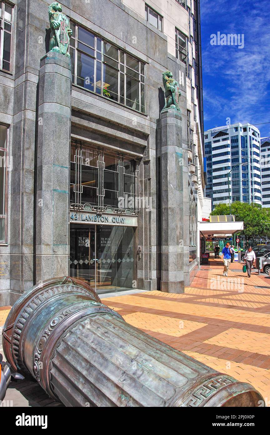 Historic former State Insurance Building , Lambton Quay, Wellington ...