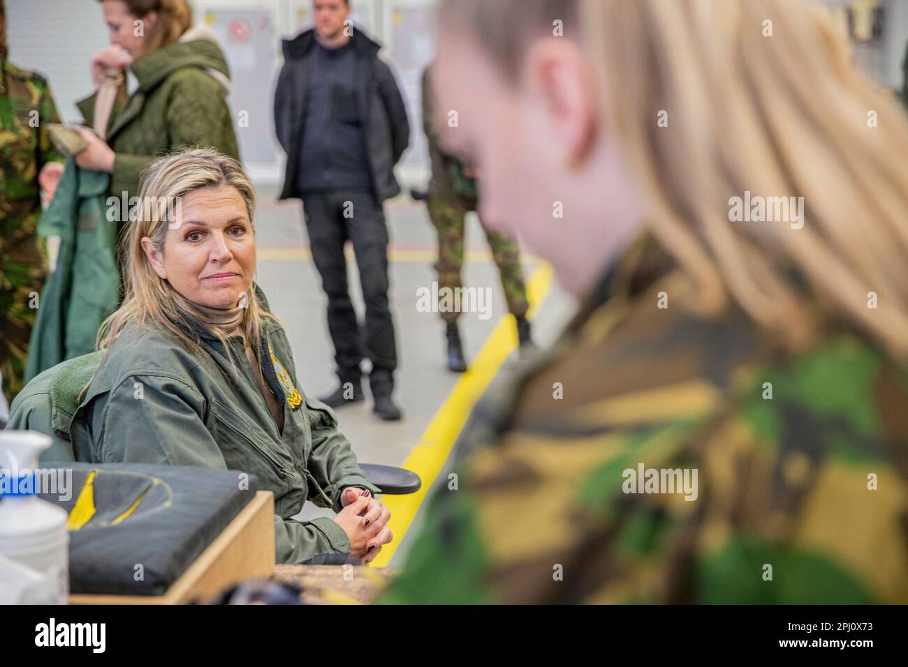 Gilze Rijen, Niederlande. 30th Mar, 2023. Queen Maxima of the ...