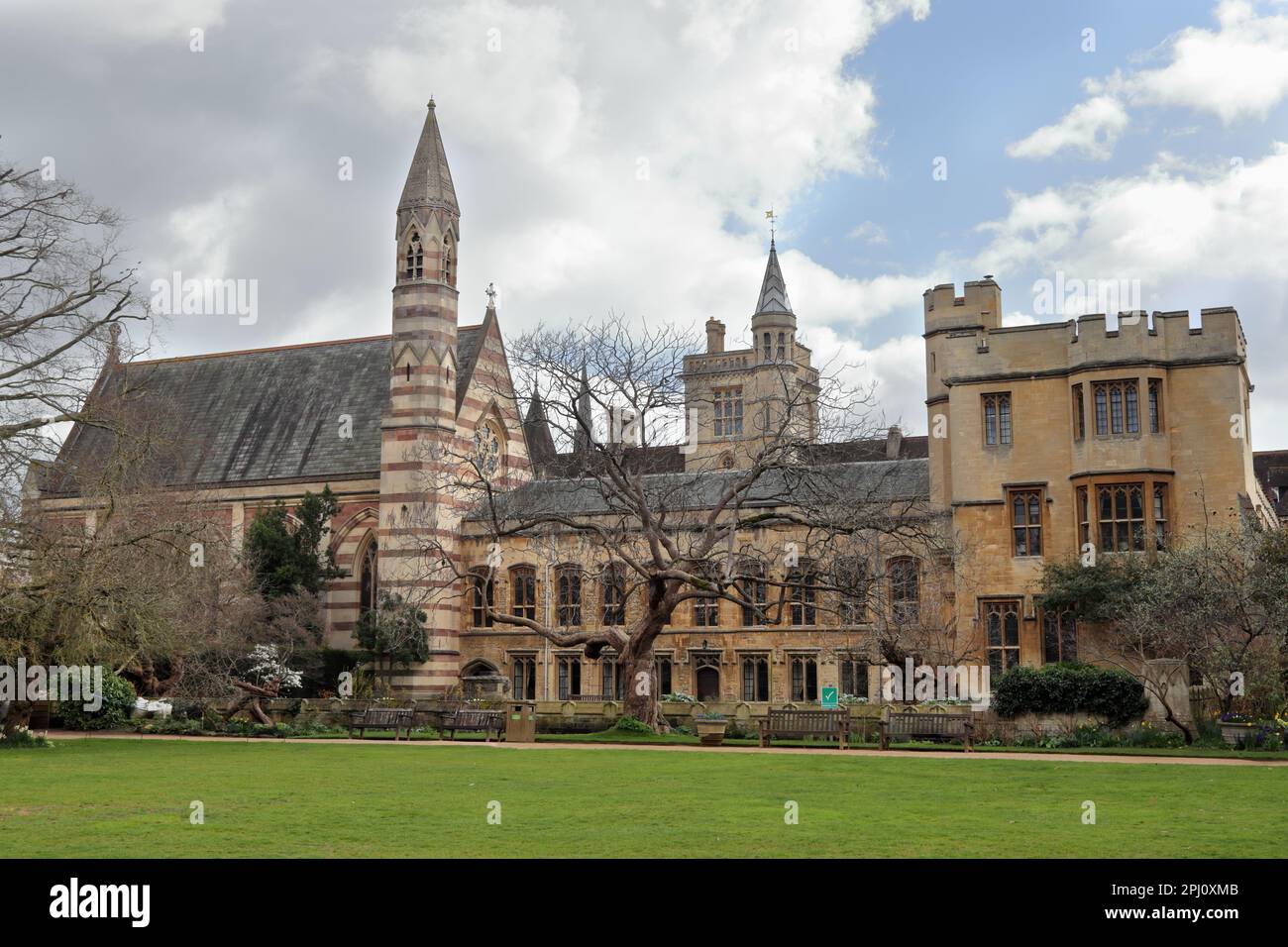Balliol College chapel, Oxford University Stock Photo - Alamy