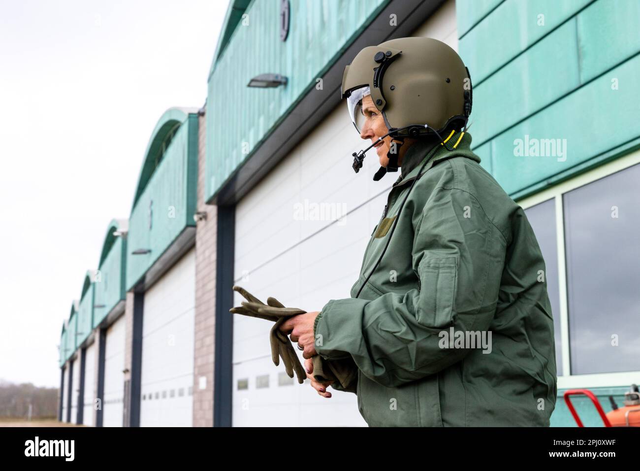 Gilze Rijen, The Netherlands. 30th Mar, 2023. Queen Maxima at a Fire ...