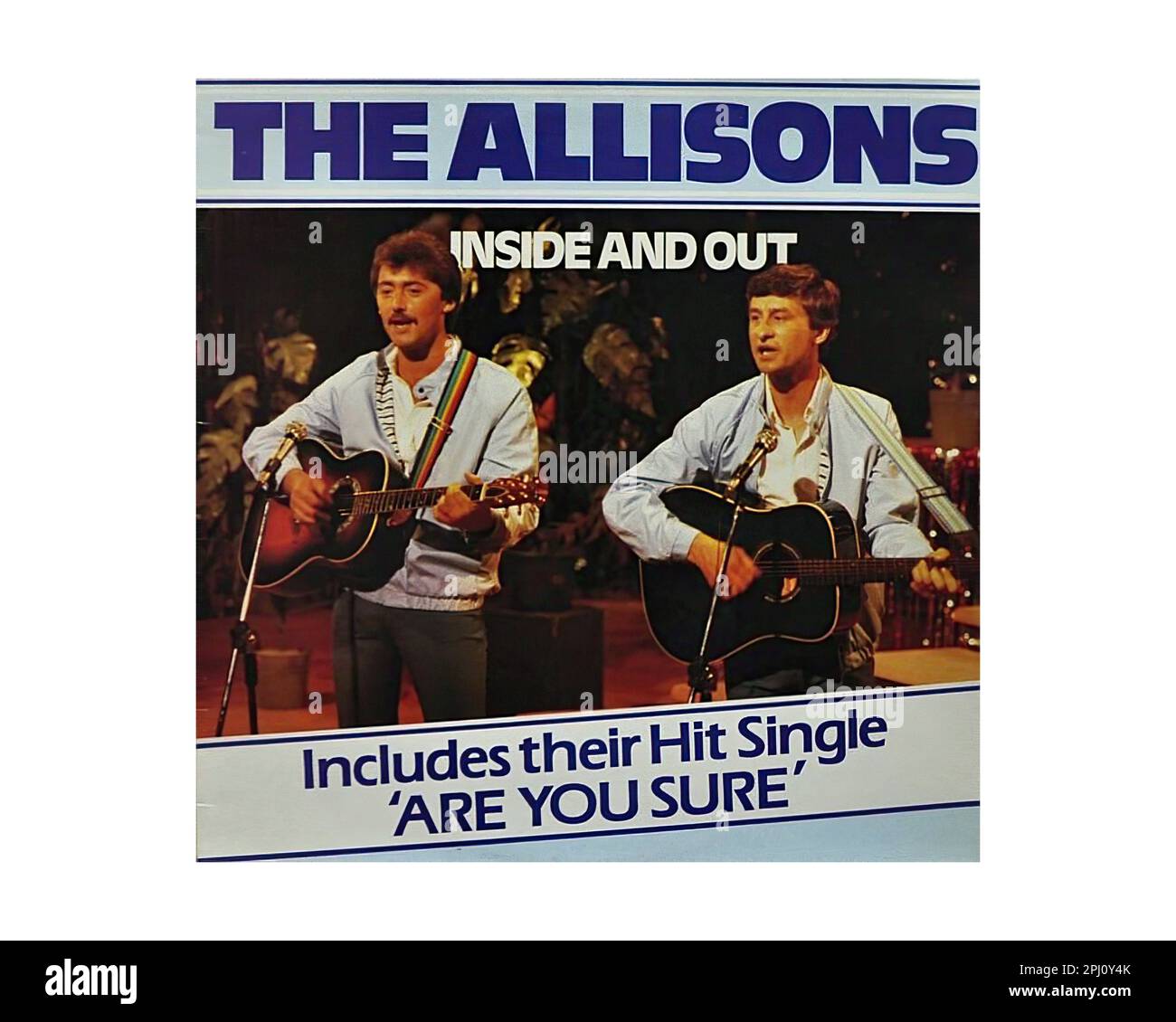 Allisons 1965 - Vintage U.K. LP vinyl record Stock Photo - Alamy