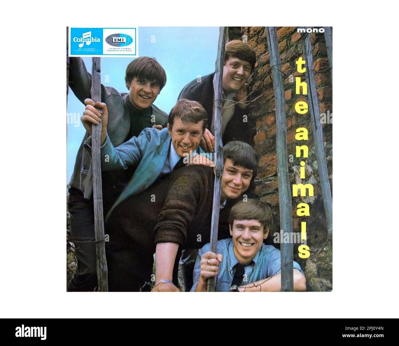 Animals 1964 - Vintage U.K. LP vinyl record Stock Photo - Alamy