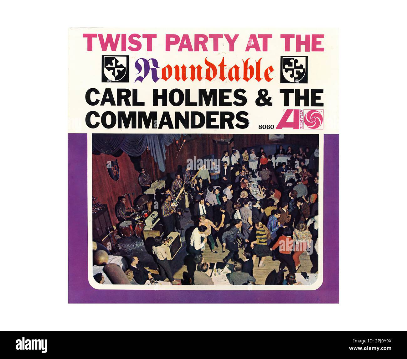 Carl Holmes & The Commanders - Twist Party at the Round Table - Vintage ...
