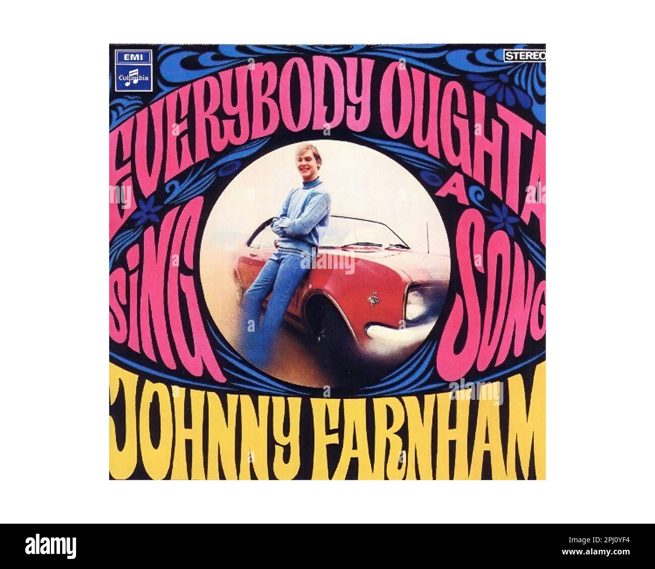 Farnham Johnny 1968 - Vintage U.K. LP vinyl record Stock Photo - Alamy