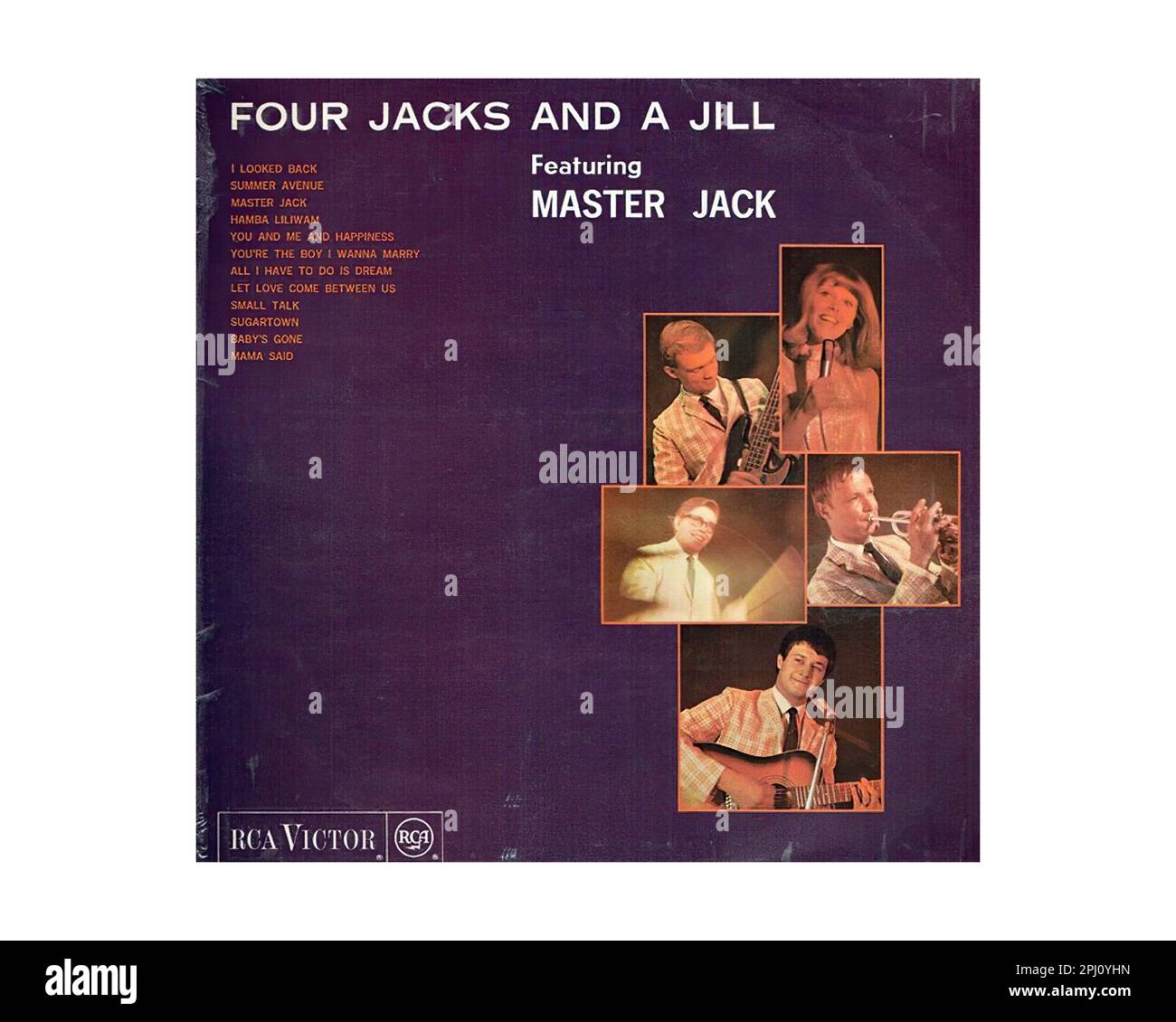 Four Jacks 1967 - Vintage U.K. LP vinyl record Stock Photo - Alamy