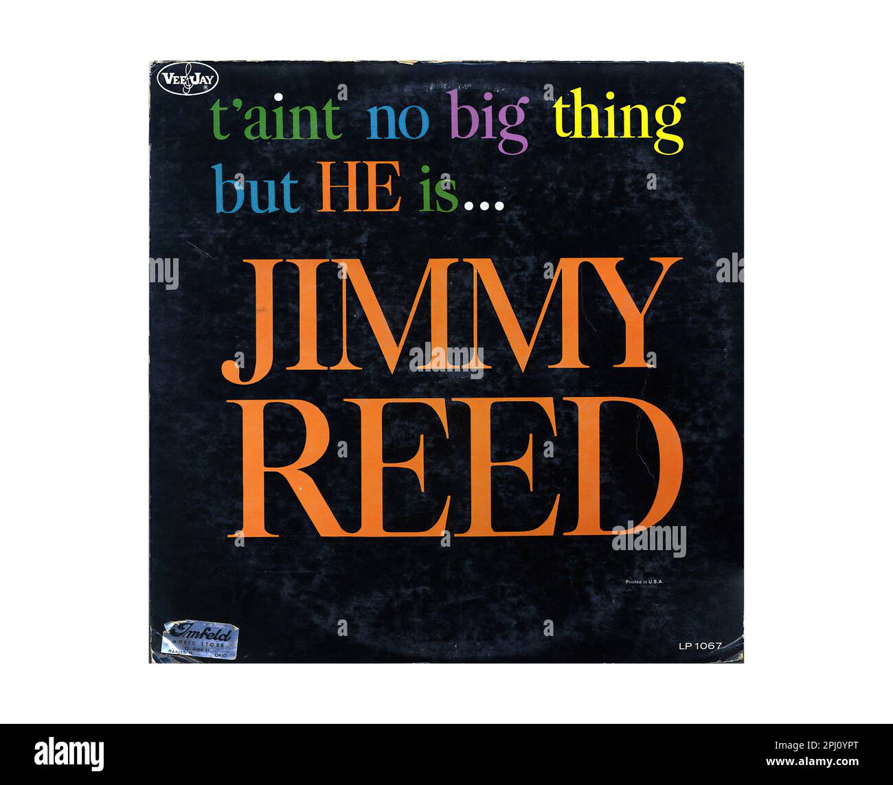 Jimmy Reed - T'aint No Big Thing But He Is... Jimmy Reed - Vintage L.P ...