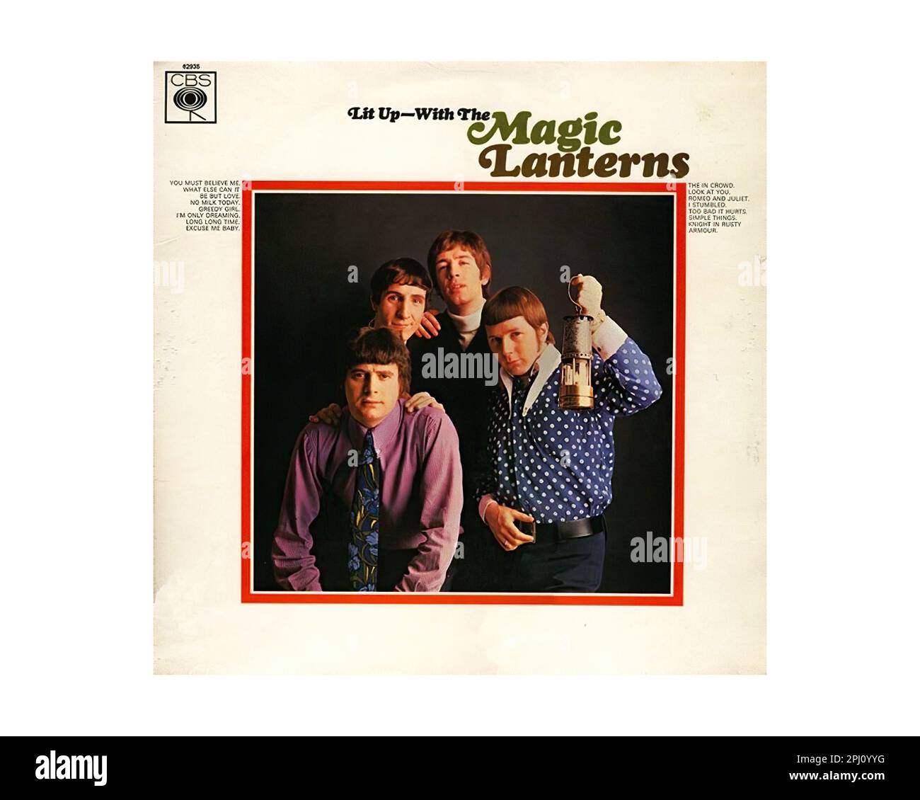 Magic Lanterns 1968 - Vintage U.K. LP vinyl record Stock Photo - Alamy