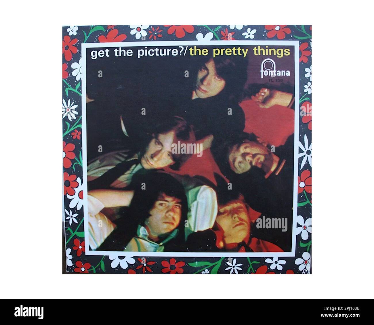 Pretty Things 1965 - Vintage U.K. LP vinyl record Stock Photo - Alamy