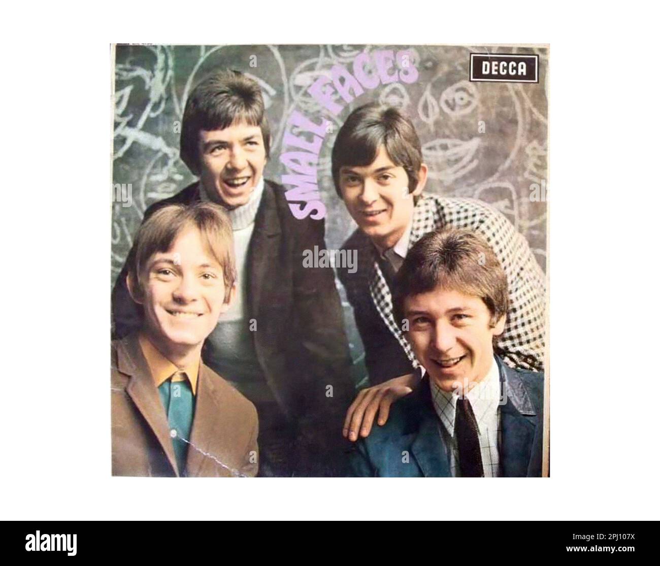 Small Faces 1966 - Vintage U.K. LP vinyl record Stock Photo - Alamy