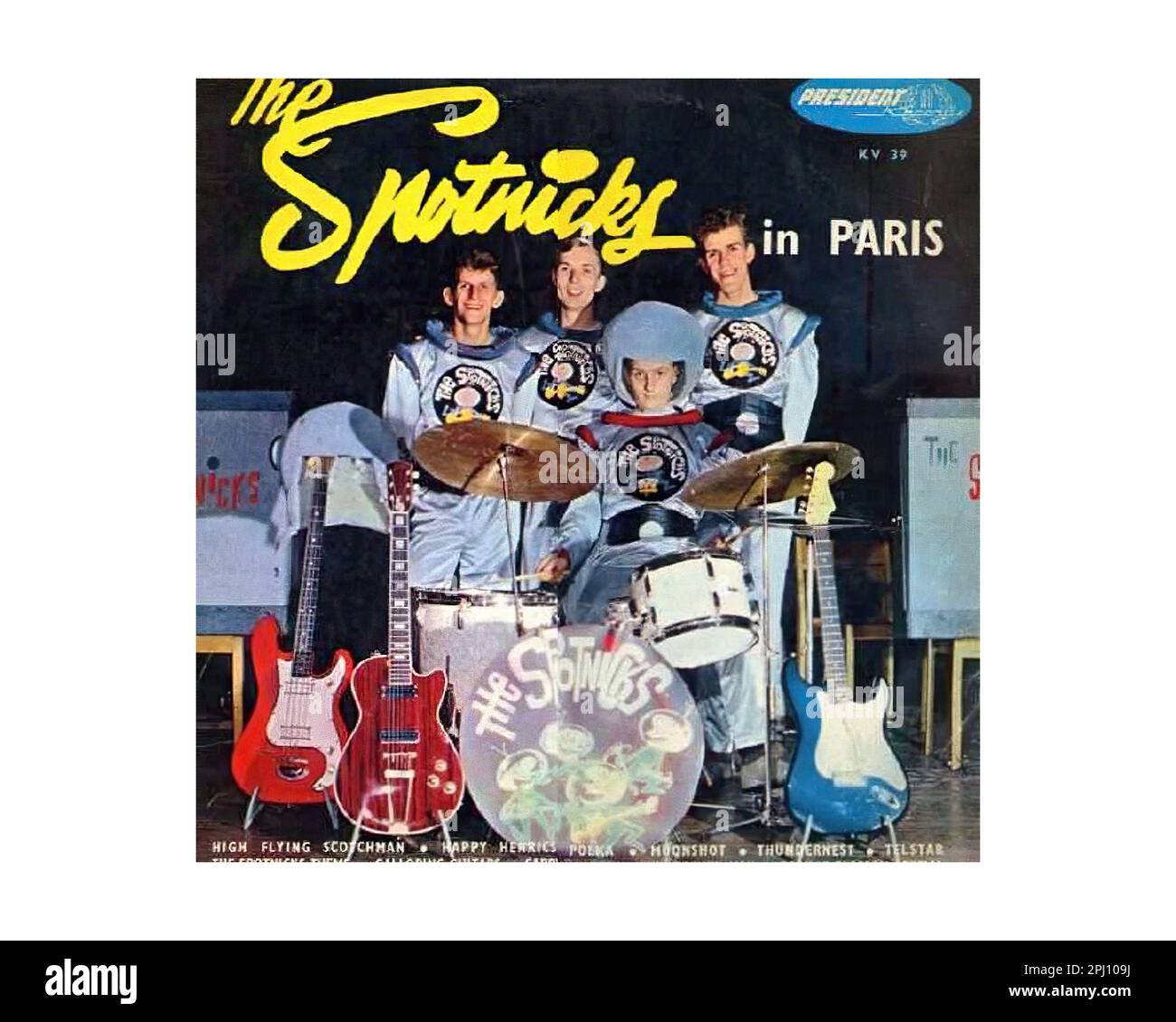 Spotnicks 1962 - Vintage U.K. LP vinyl record Stock Photo - Alamy