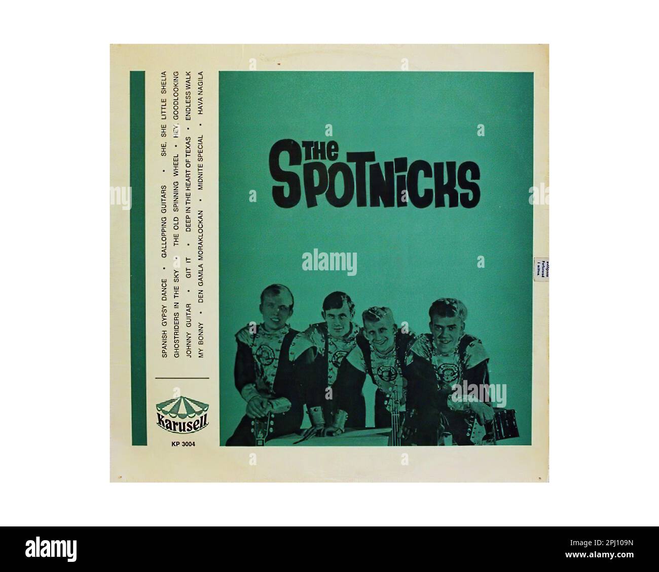 Spotnicks 1961 - Vintage U.K. LP vinyl record Stock Photo - Alamy