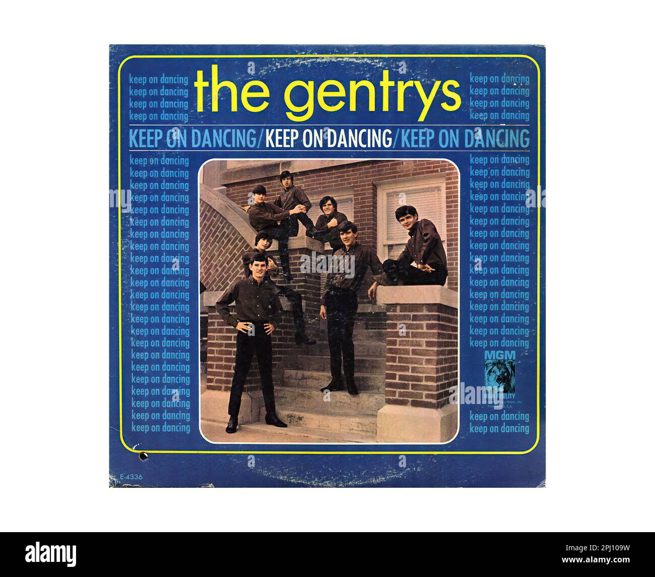 The Gentrys - Keep on Dancing - Vintage L.P. Music Vinyl Record Stock ...