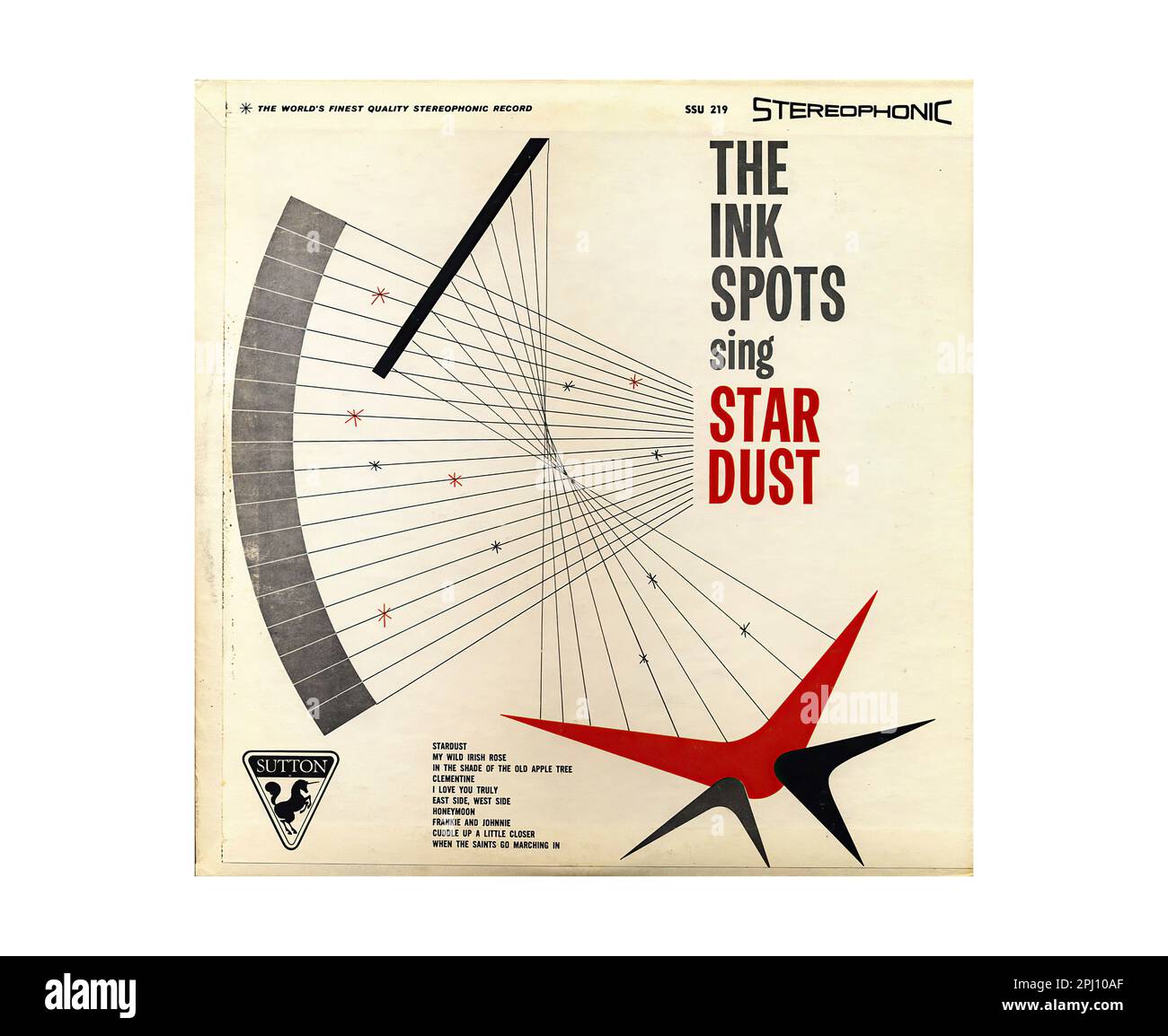 The Ink Spots - Sing Stardust - Vintage L.P. Music Vinyl Record Stock ...