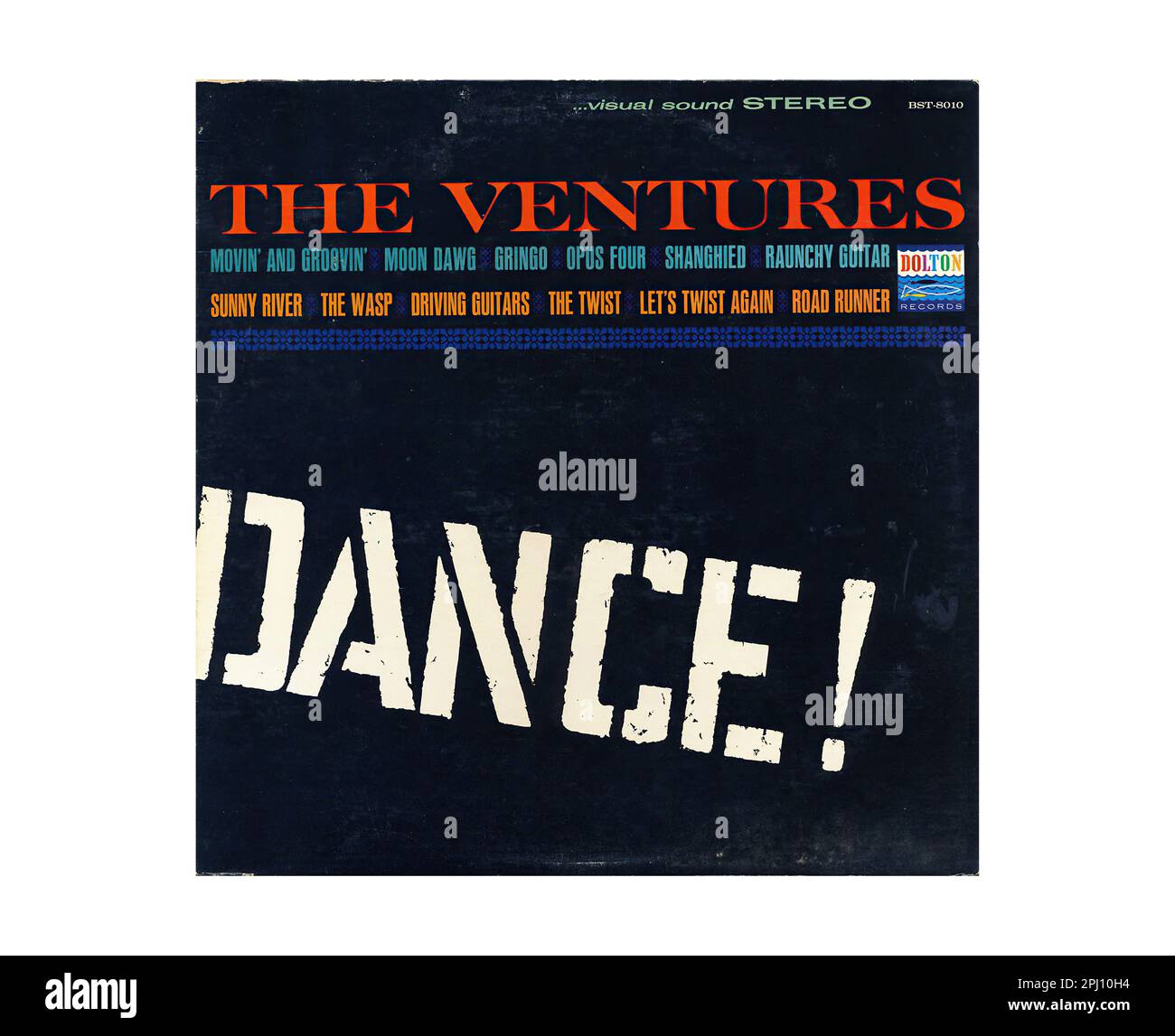 Ventures - Dance - Vintage Twist and Dance Music Vinyl Record Stock ...
