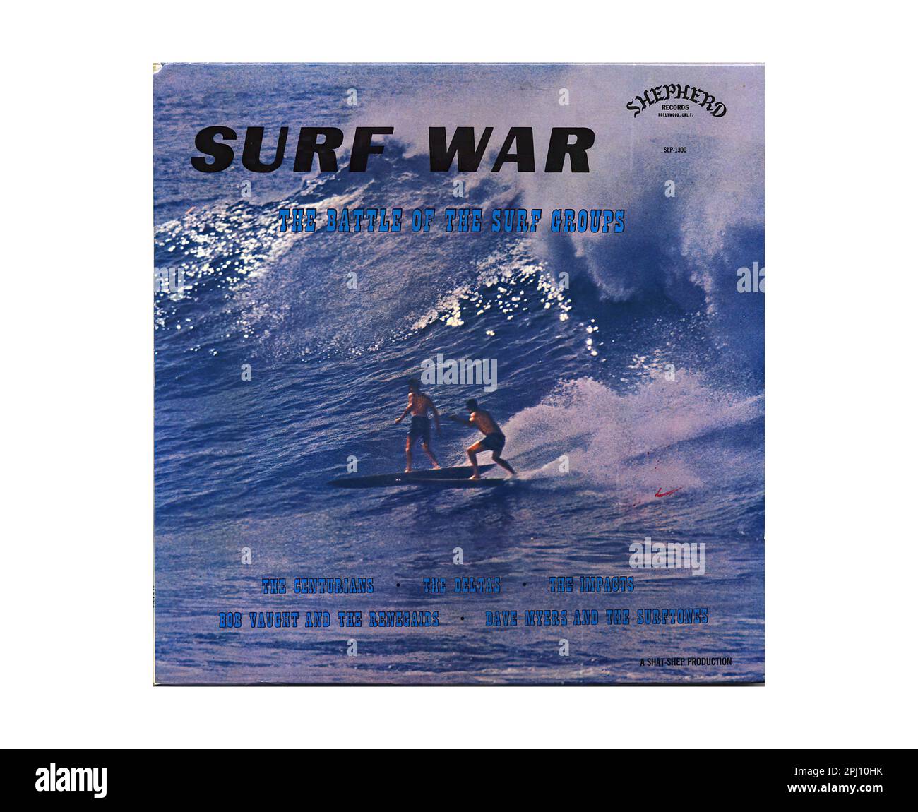 Various Artist - Surf War - Vintage Surf Music Vinyl Record L.P Stock ...
